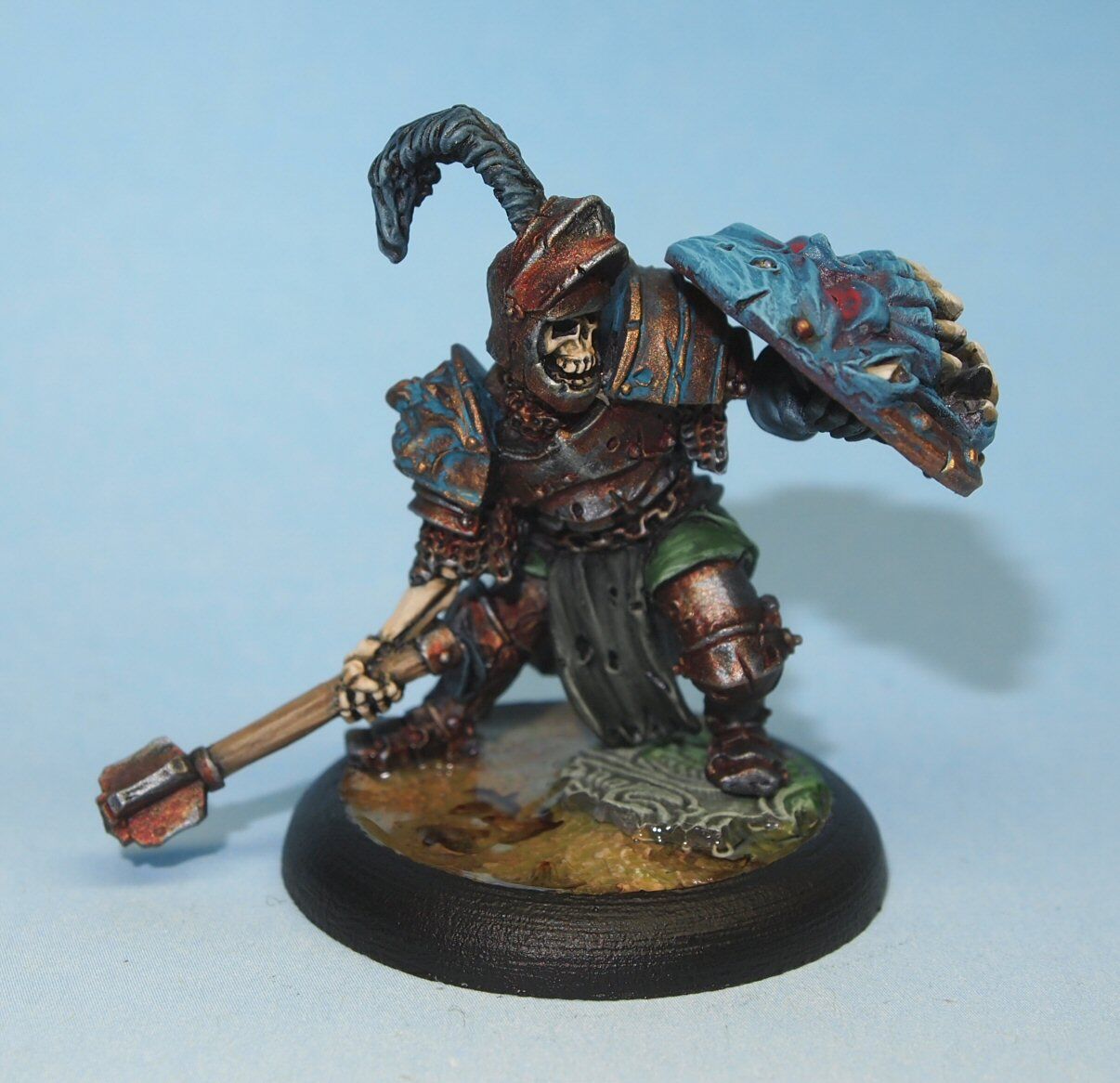 Malak-Undead Chaos Warrior - Diehard Miniatures