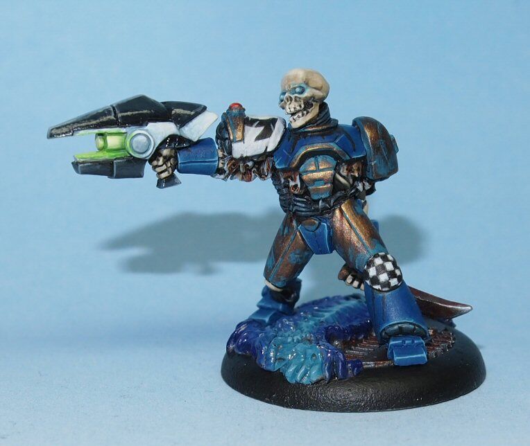 Skeletal Spacemen unit 1 - Diehard Miniatures