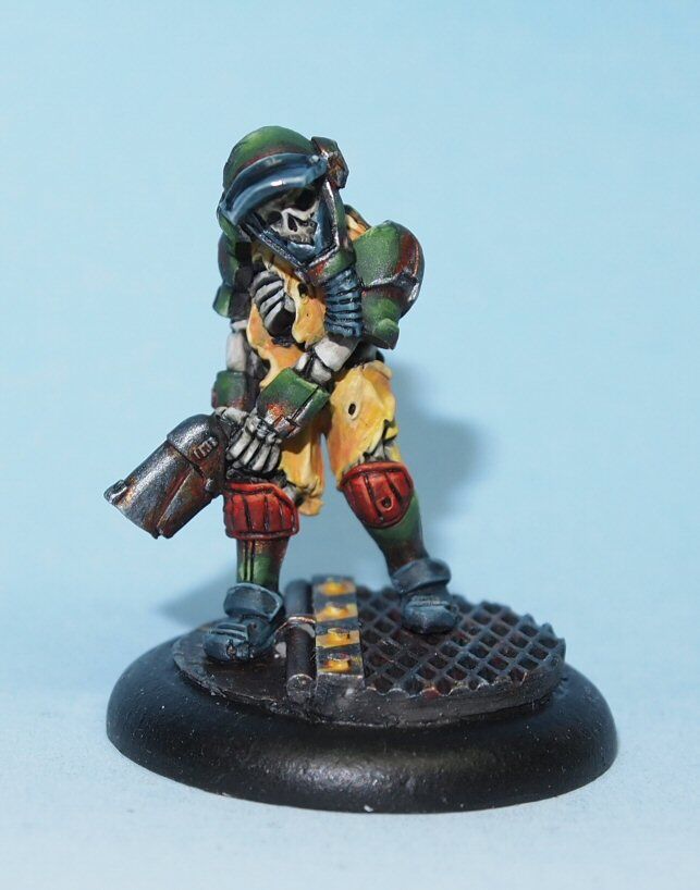 Skeletal Spacemen unit 1 - Diehard Miniatures