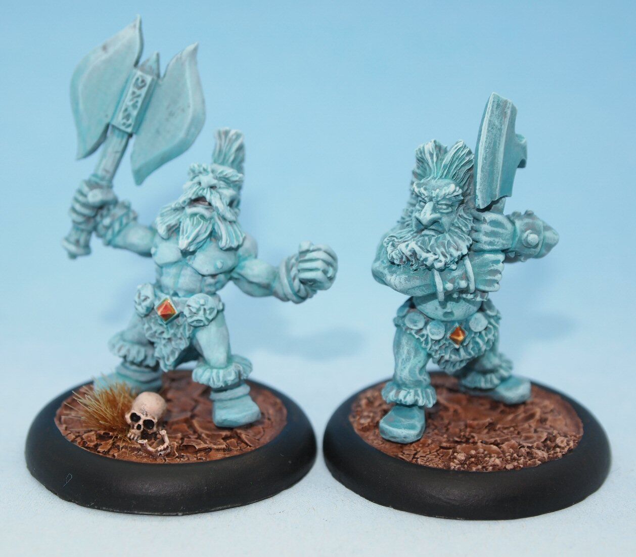 Dwarf Berserker Unit - Fantasy Dwarves - Diehard Miniatures