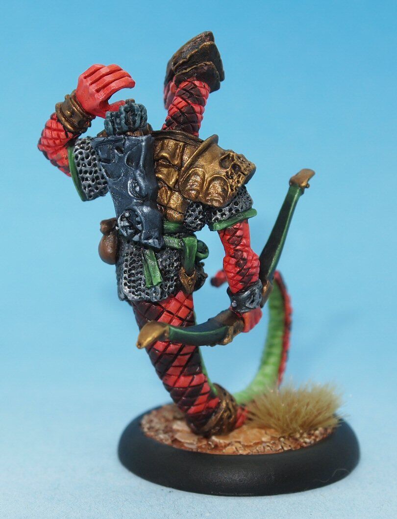 Skitara-Chaos Snakeman Archer - Diehard Miniatures
