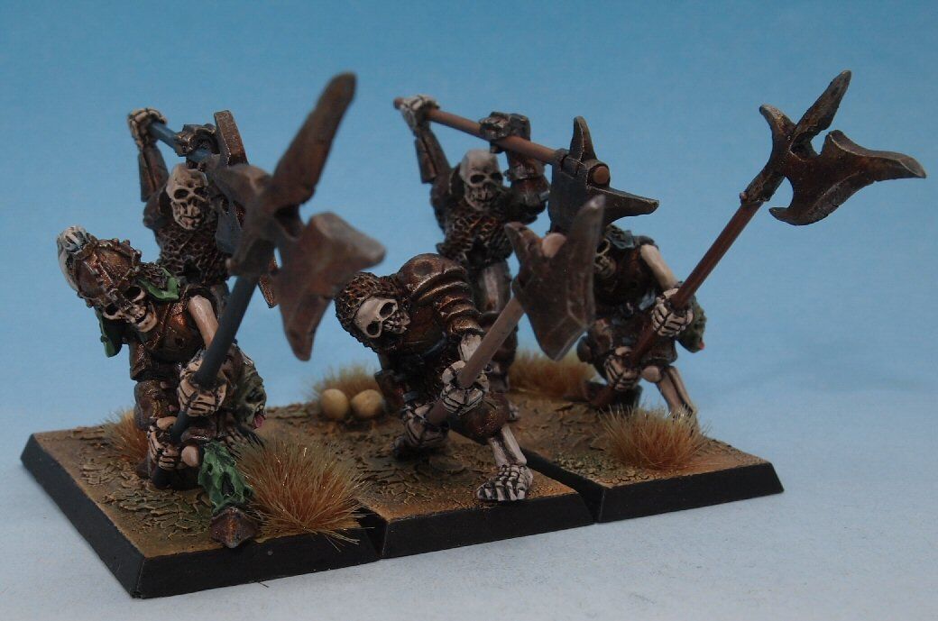 Skeletal Pikemen - Unit - Diehard Miniatures