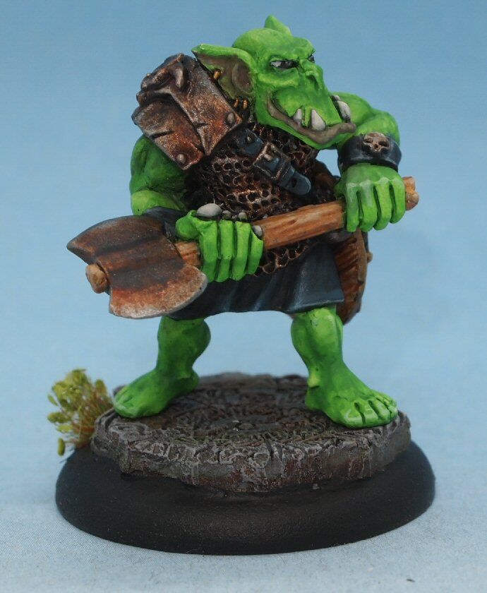 Orc Mercenary Unit 1 - 5x Oldhammer Style Fantasy Orcs