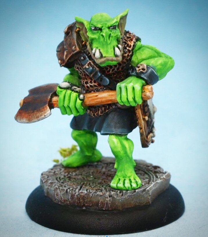 Tugnut 'the debauched' Orc Mercenary - Diehard Miniatures