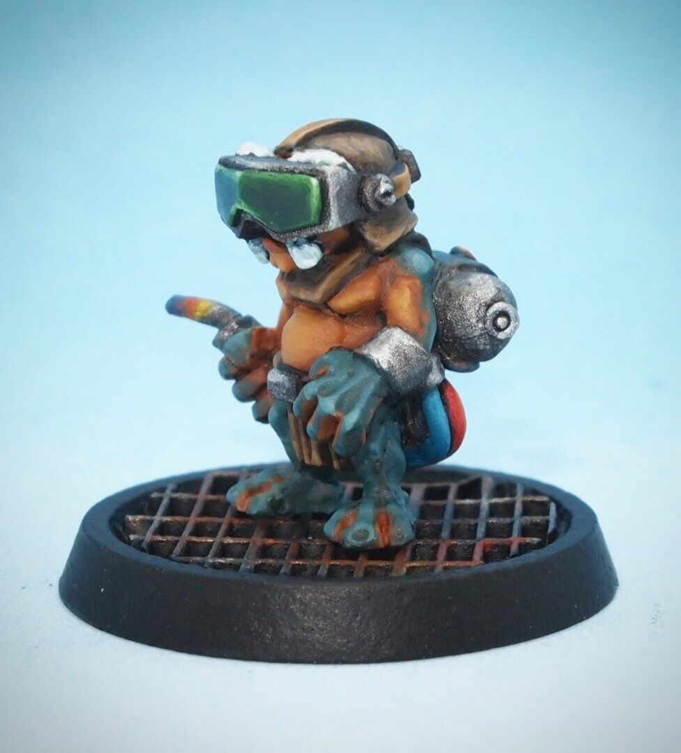 Enzo-9- Sci-fi Mechanic Armed With Welder And Cunning Wits