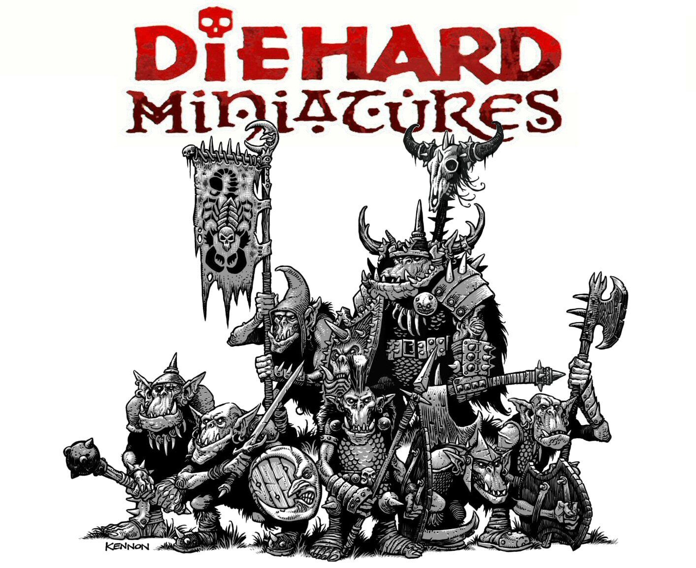 Diehard Miniatures - Oldhammer Style Sci-Fi & Fantasy Miniatures
